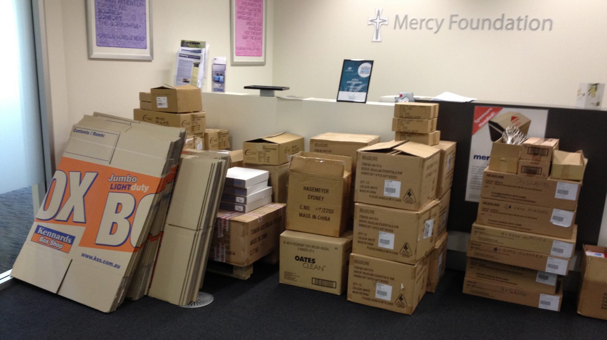 Celebrating 10 years of Home in a Box - Mercy Foundation