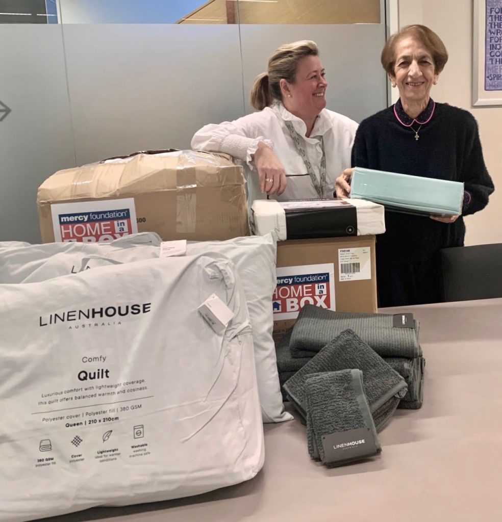 Celebrating 10 years of Home in a Box - Mercy Foundation